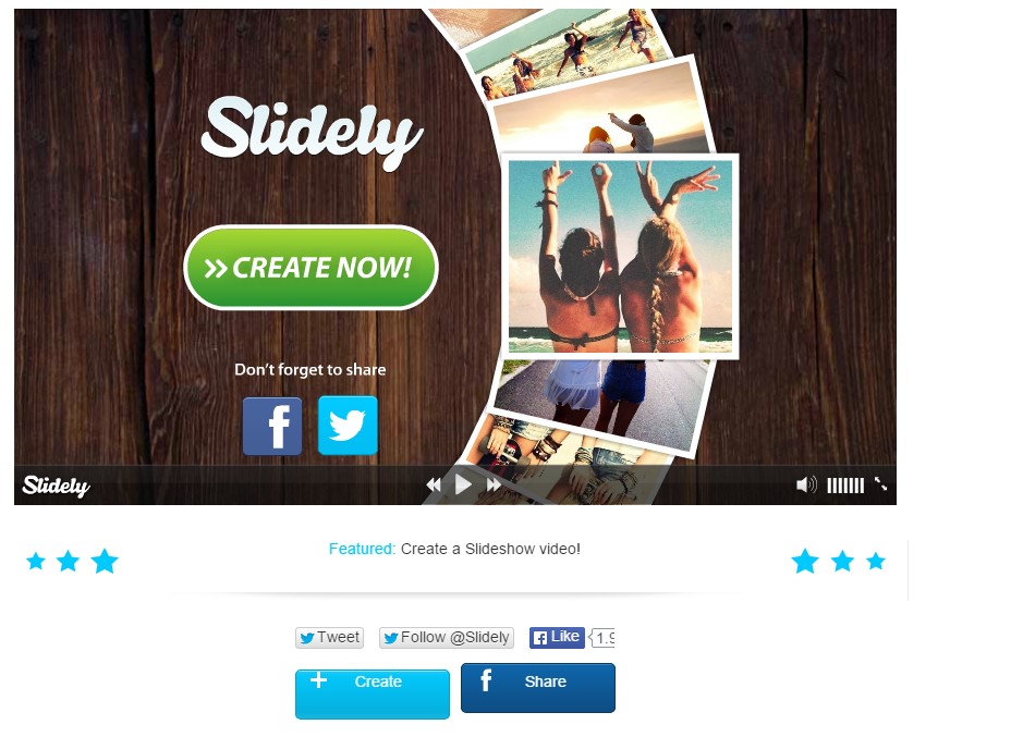 Hướng dẫn tạo video bằng ứng dụng Slidely đang gây sốt trên Facebook