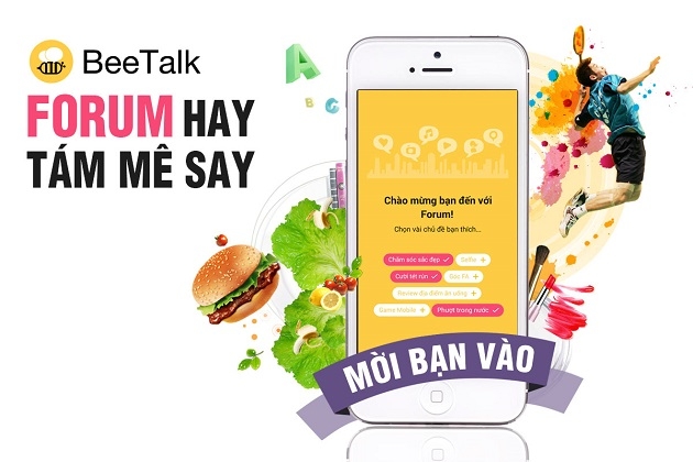 Tính năng mới Forum, ngôi nhà chung của người dùng BeeTalk