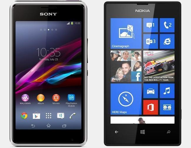 So sánh Sony Xperia E1 với Nokia X