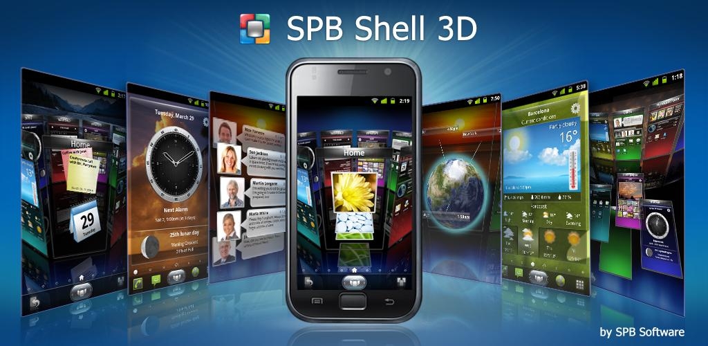 SPB Shell 3D: Chuyển đổi giao diện chính sang 3D