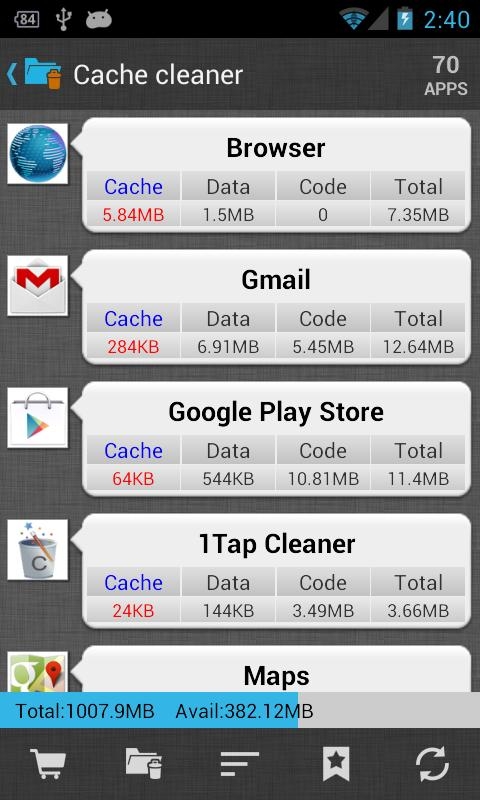 1Tap Cleaner: Ứng dụng tăng tốc giúp tăng tốc Android