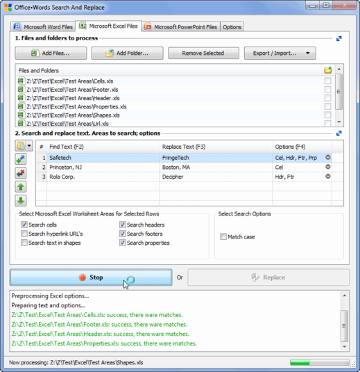 Giới thiệu Office Words Search and Replace