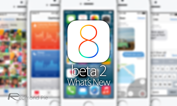 Cập nhật phiên bản iOS 8 Beta 2 dành cho iPhone