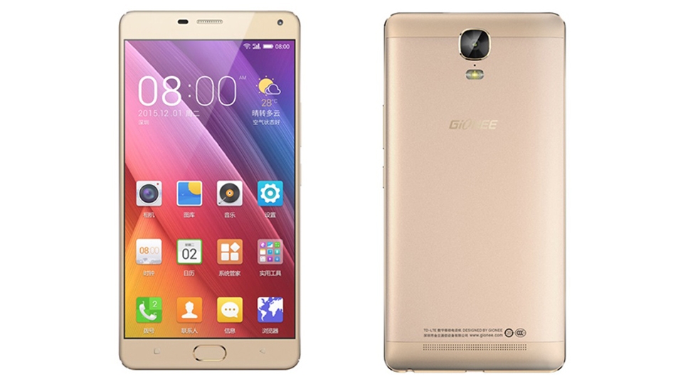 Gionee Marathon M5 Plus pin 5020 mAh chính thức ra mắt