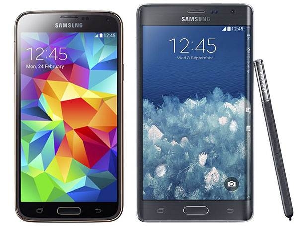 So sánh Samsung Galaxy Note Edge với Samsung Galaxy S5: Về phần mềm ...