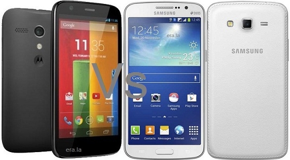 So sánh chi tiết Samsung Galaxy Grand 2 và Moto G 2014