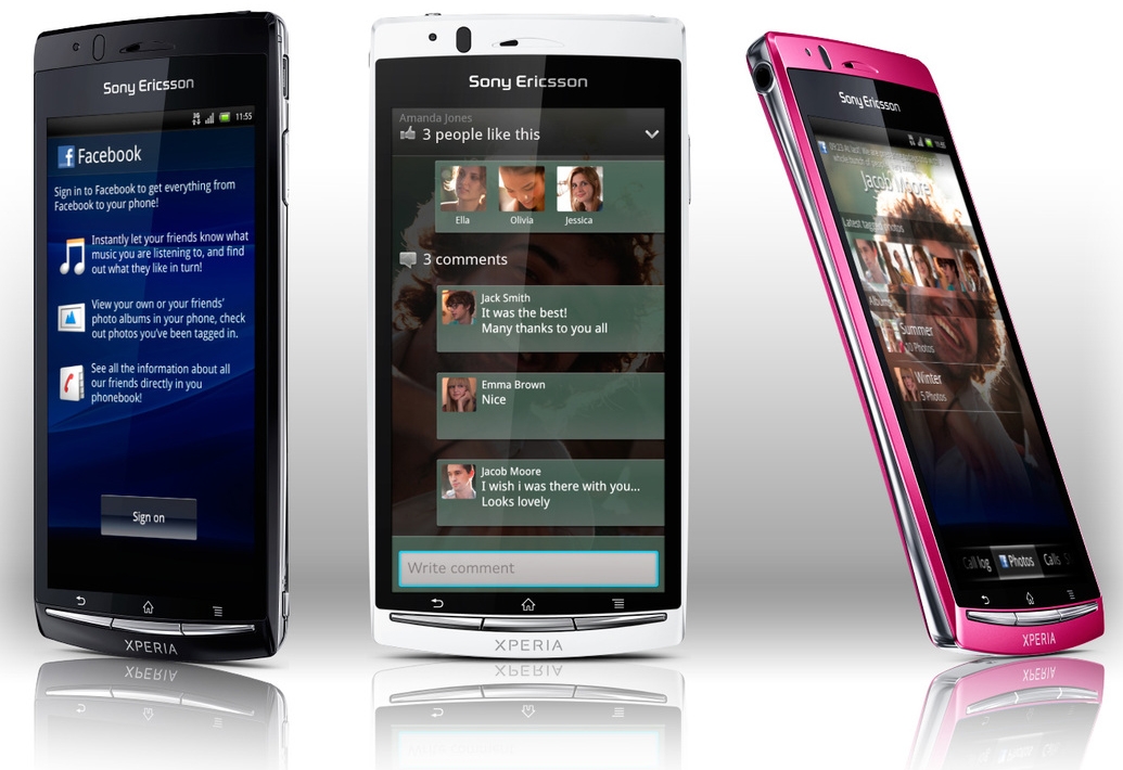 Đánh giá những tính năng trên Sony Ericsson Xperia Arc S