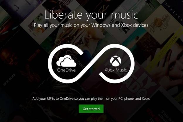 Microsoft tích hợp Xbox Music trên OneDrive