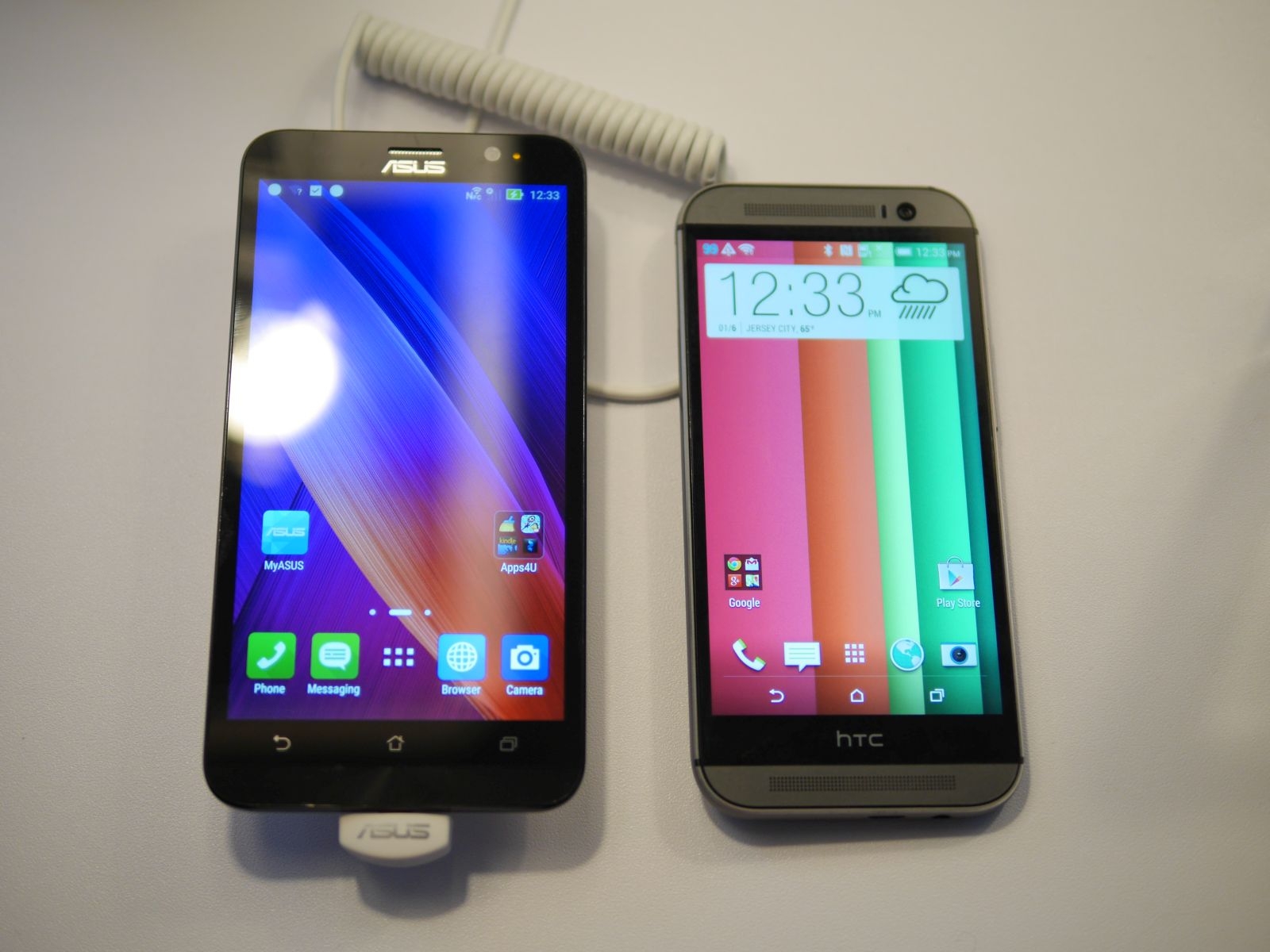 Một số so sánh nhanh về Asus Zenfone 2 với HTC One M8