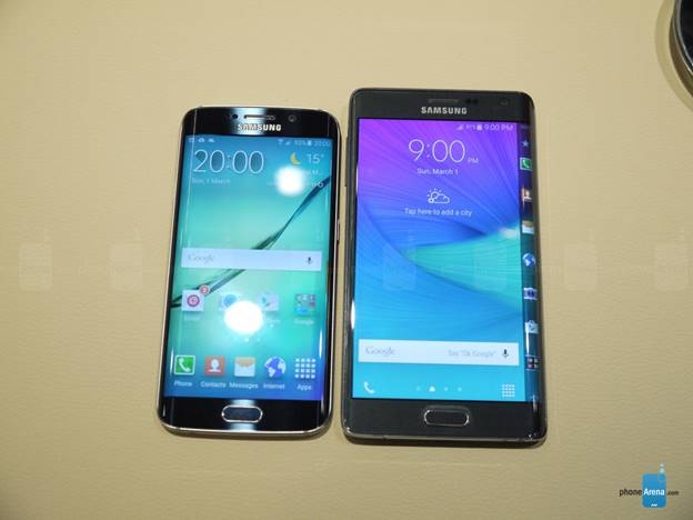 So sánh nhanh Samsung Galaxy S6 Edge vs Galaxy Note Edge