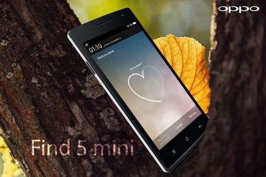 Kích thước nhỏ gọn nhưng Oppo Find 5 Mini lại mang đến nhiều trải ...
