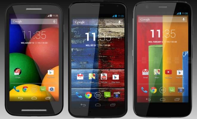 Moto X, Moto E và Moto G nhận được bản cập nhật Android 5.1