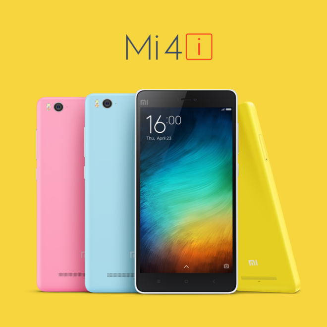 Xiaomi Mi 4i: Vi xử lý lõi tám, màn hình Full-HD, kết nối 4G-LTE, giá rẻ