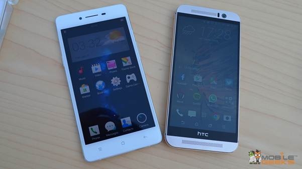 So sánh thông số kỹ thuật OPPO R7 và HTC One M9
