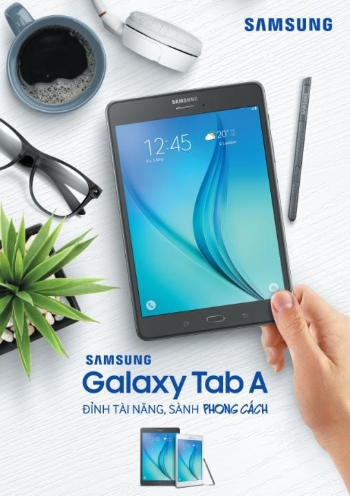 Máy tính bảng Samsung Galaxy Tab A 9.7 inch – Thiết kế và màn hình – phần 1