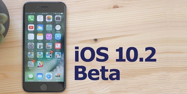 Apple phát hành bản cập nhật iOS 10.2 beta