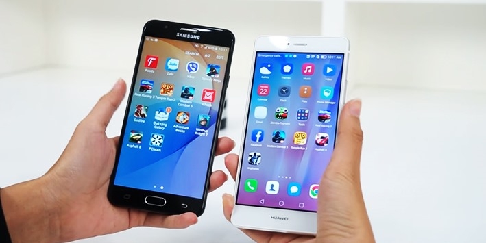 Đối đầu giữa Huawei P9 Lite và Galaxy J7 Prime