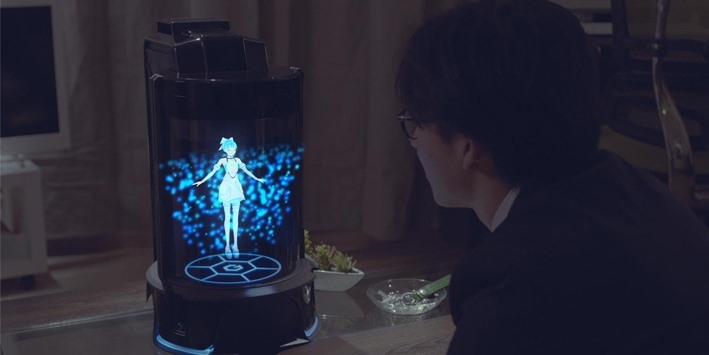 Các thanh niên FA sẽ hết cô đơn nhờ Gatebox AI