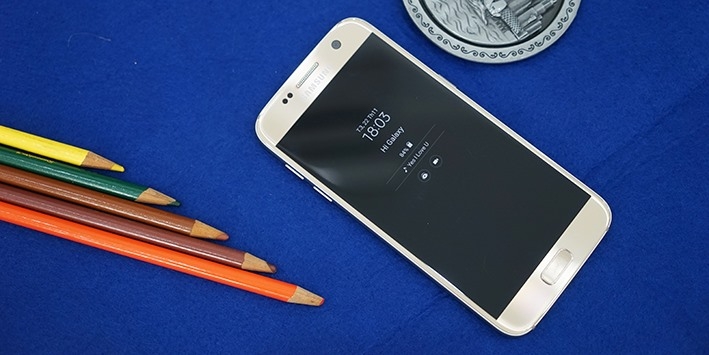 Chế độ always on display của galaxy S7 trên Android 7
