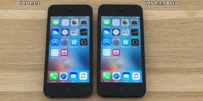 So sánh tốc độ iOS 9.3.3 Beta với iOS 9.3.2, kết quả bất ngờ