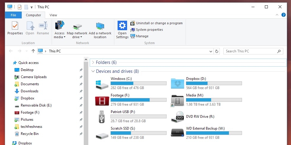 Thay đổi icon bộ nhớ ngoài trên Windows 10
