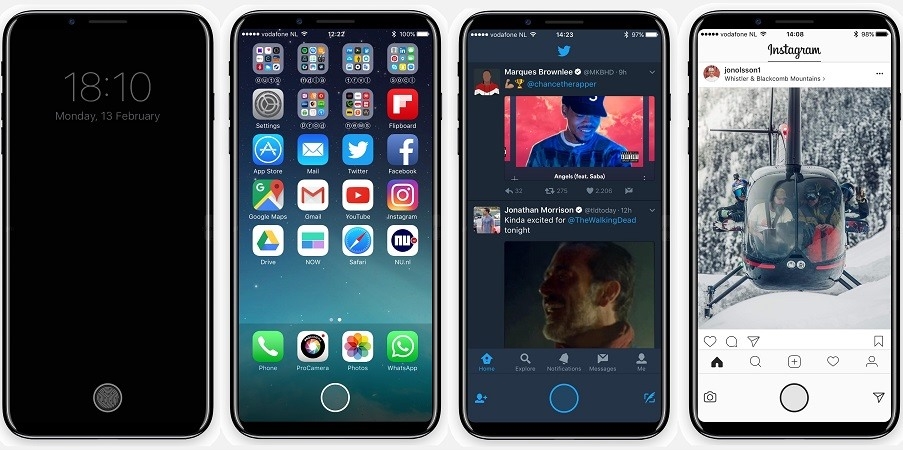 Đây là hình ảnh render iPhone 8 "thật" nhất