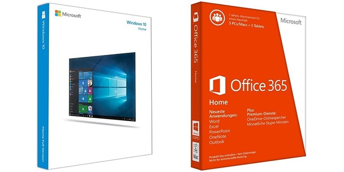 Tặng Voucher Windows 10 và Office 365 khi mua laptop
