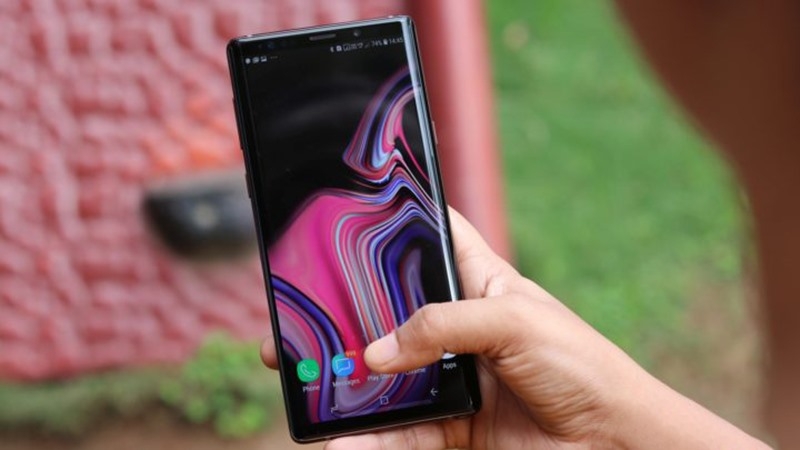 Rò rỉ hình ảnh Galaxy Note9 chạy Android Pie