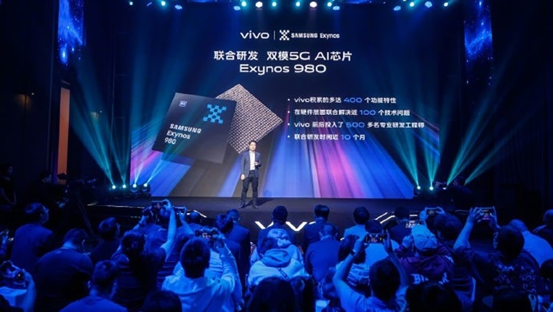 Vivo tiết lộ các ưu điểm chính của Exynos 980 5G