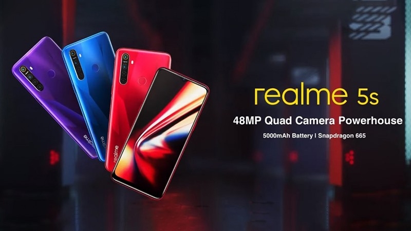 Realme 5s lộ ảnh teaser mới, xác nhận dùng chip Snapdragon 665