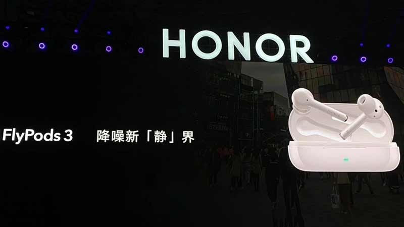 Honor ra mắt tai nghe không dây Flypods 3 với chống ồn chủ động
