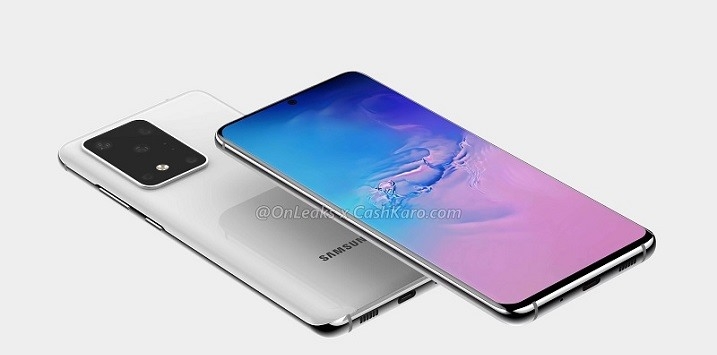 Galaxy S11+ xuất hiện hình ảnh render với thiết kế 5 camera