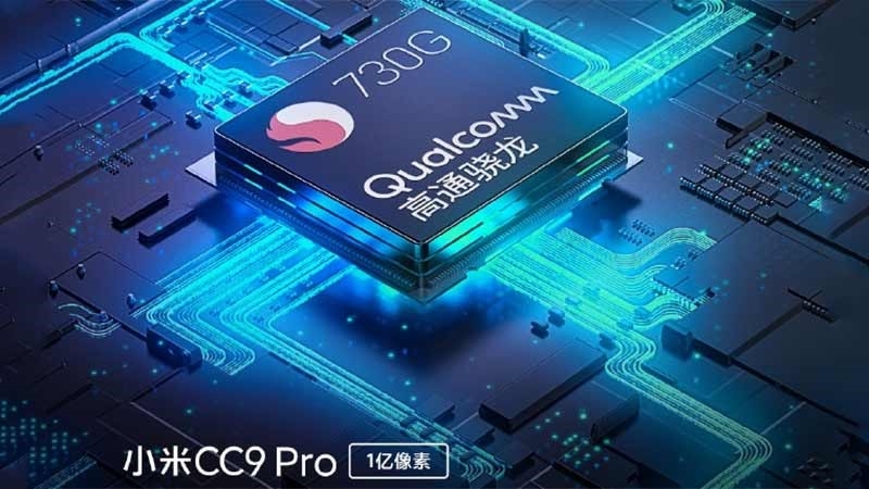 Xiaomi Mi CC9 Pro được cung xác nhận sử dụng chip Snapdragon 730G