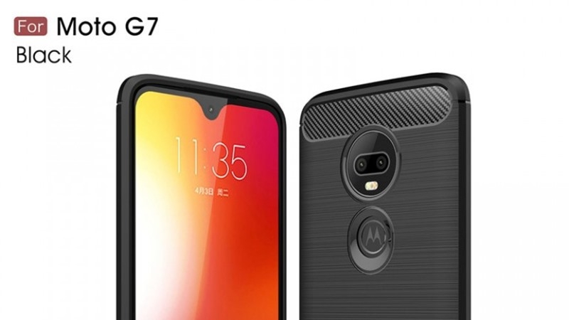 Moto G7 bất ngờ lộ ảnh thực tế, xác nhận có màn hình giọt nước