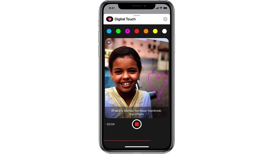 Gửi hiệu ứng Digital Touch trong Tin nhắn trên iPhone