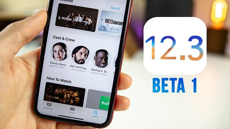Apple phát hành bản beta đầu tiên của iOS 12.3, mời bạn cập nhật