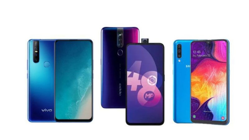 So sánh Galaxy A50, Vivo V15 và OPPO F11 Pro