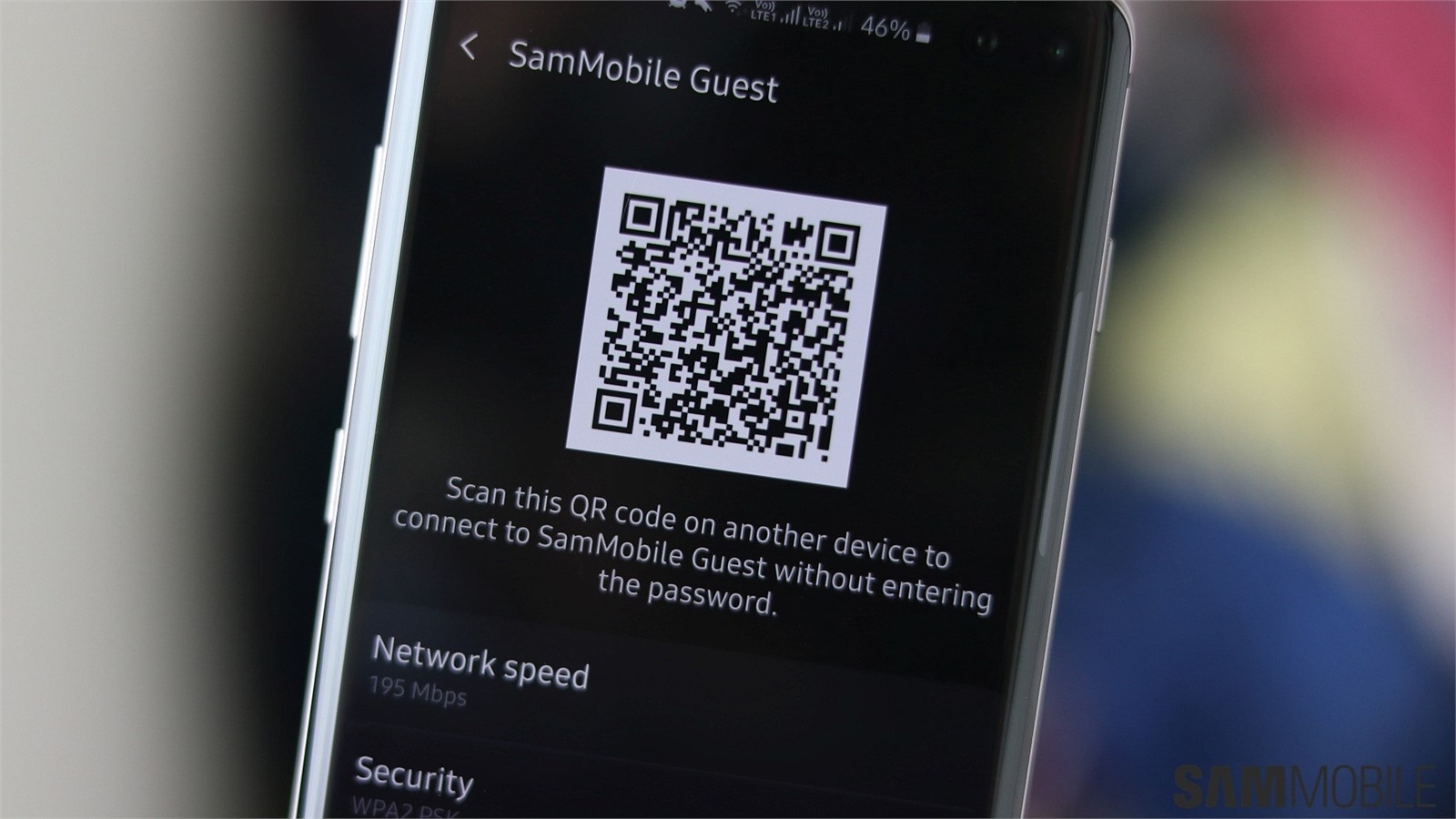 Hướng dẫn chia sẻ mạng Wi-Fi bằng mã QR trên giao diện OneUI