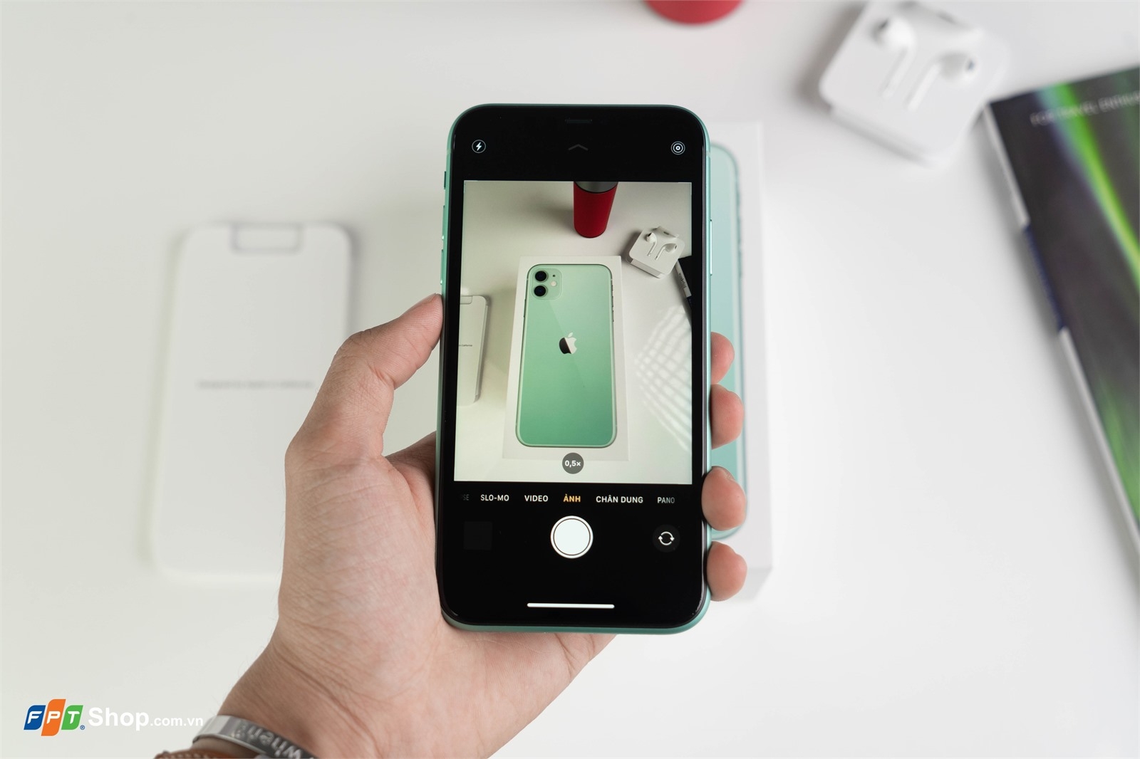 Sử dụng cài đặt Camera trên iOS 14