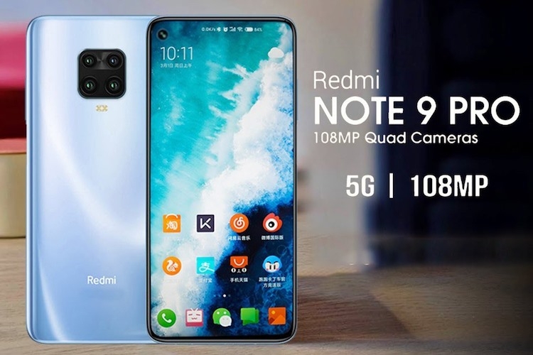 Redmi Note 9 Pro 5G sẽ được trang bị Snapdragon 750G
