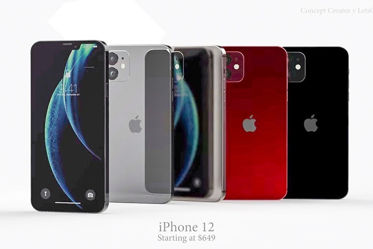 iPhone 12 lộ diện với thiết kế đẹp ngỡ ngàng trong concept mới