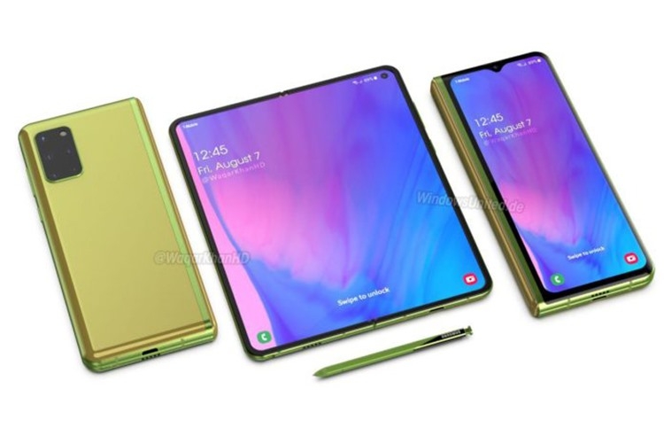 Galaxy Fold 2 có màn hình chính và phụ lớn hơn thế hệ trước