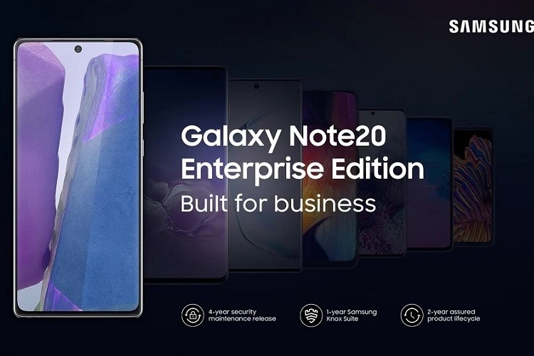 Galaxy Note 20, Galaxy Tab S7 cho doanh nhân ra mắt