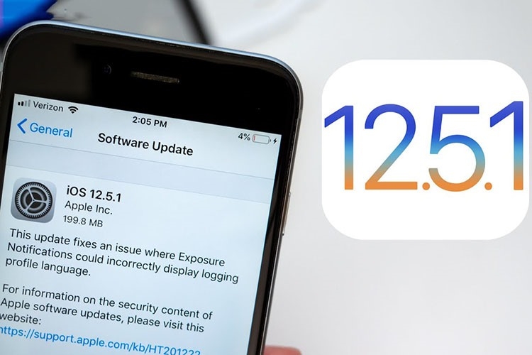 Apple phát hành iOS 12.5.1 cho các mẫu iPhone đời cũ