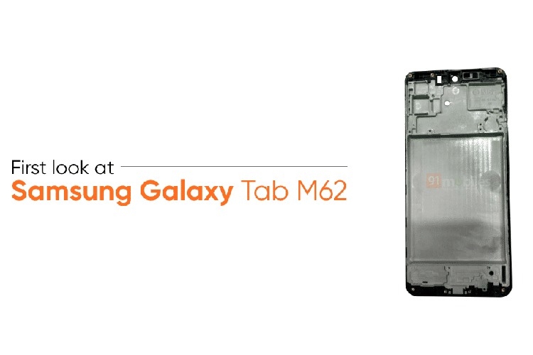 Đây là cái nhìn đầu tiên về thiết kế tablet Galaxy Tab M62