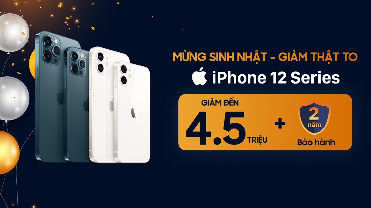 Độc quyền tại FPT Shop: iPhone 12 Series nhân đôi bảo hành