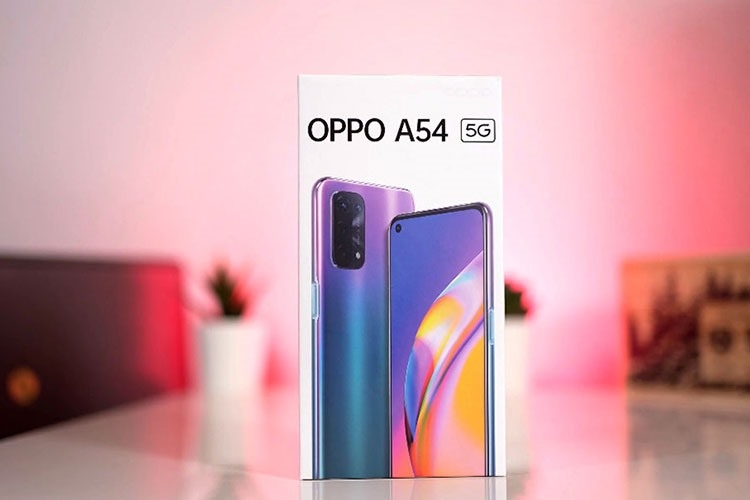 Trên tay OPPO A54 5G: Màn hình 90Hz, 4 camera sau và pin 5000 mAh