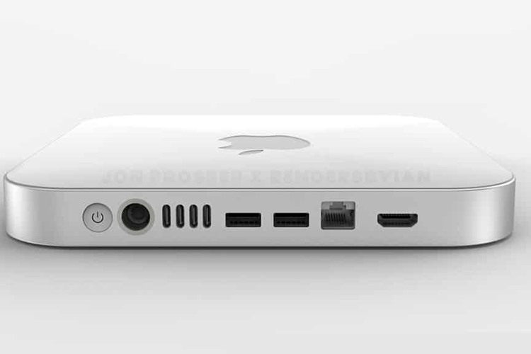 Mac mini M1X lộ ảnh render với thân máy mỏng hơn, thiết kế mới