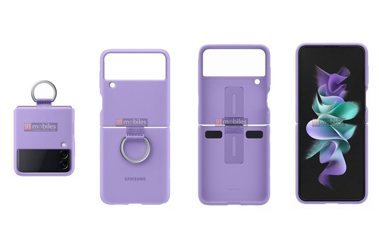 Ốp lưng Galaxy Z Flip 3 được tiết lộ trước thời điểm ra mắt