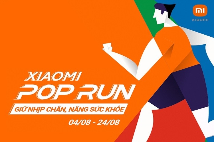 Xiaomi POP Run 2021: Giữ nhịp chân, nâng sức khỏe